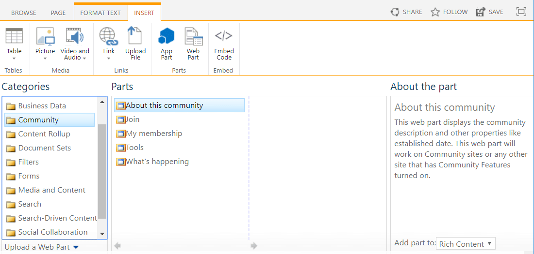 SharePoint Web Parts What Is A WebPart In SharePoint Types Categories Custom Web Parts