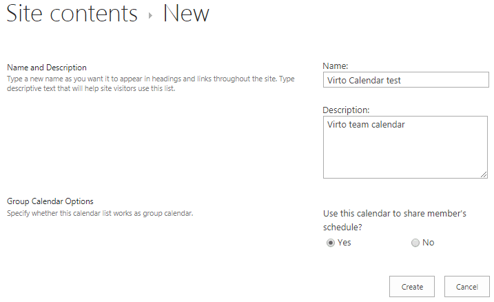 How To Create A Calendar In SharePoint Or To Create SharePoint Calendar