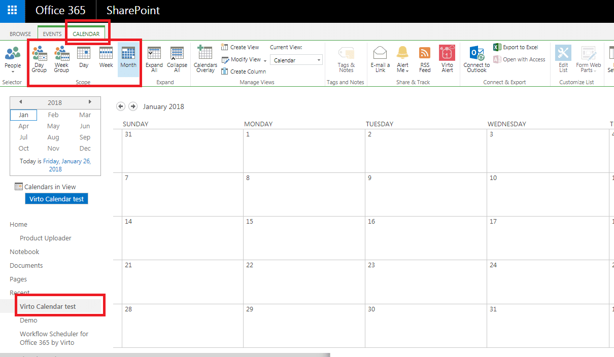 How To Create A Calendar In SharePoint Or To Create SharePoint Calendar