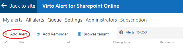 How to Connect Alerts from SharePoint to Teams?
