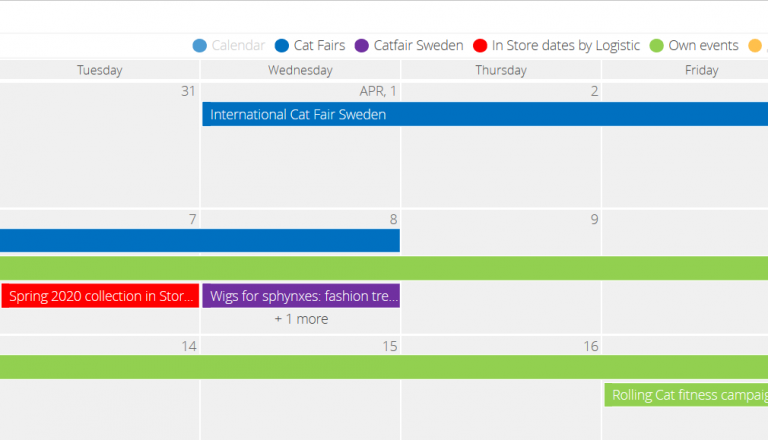 Integrated Marketing calendar from VirtoSoftware - SharePoint Blog