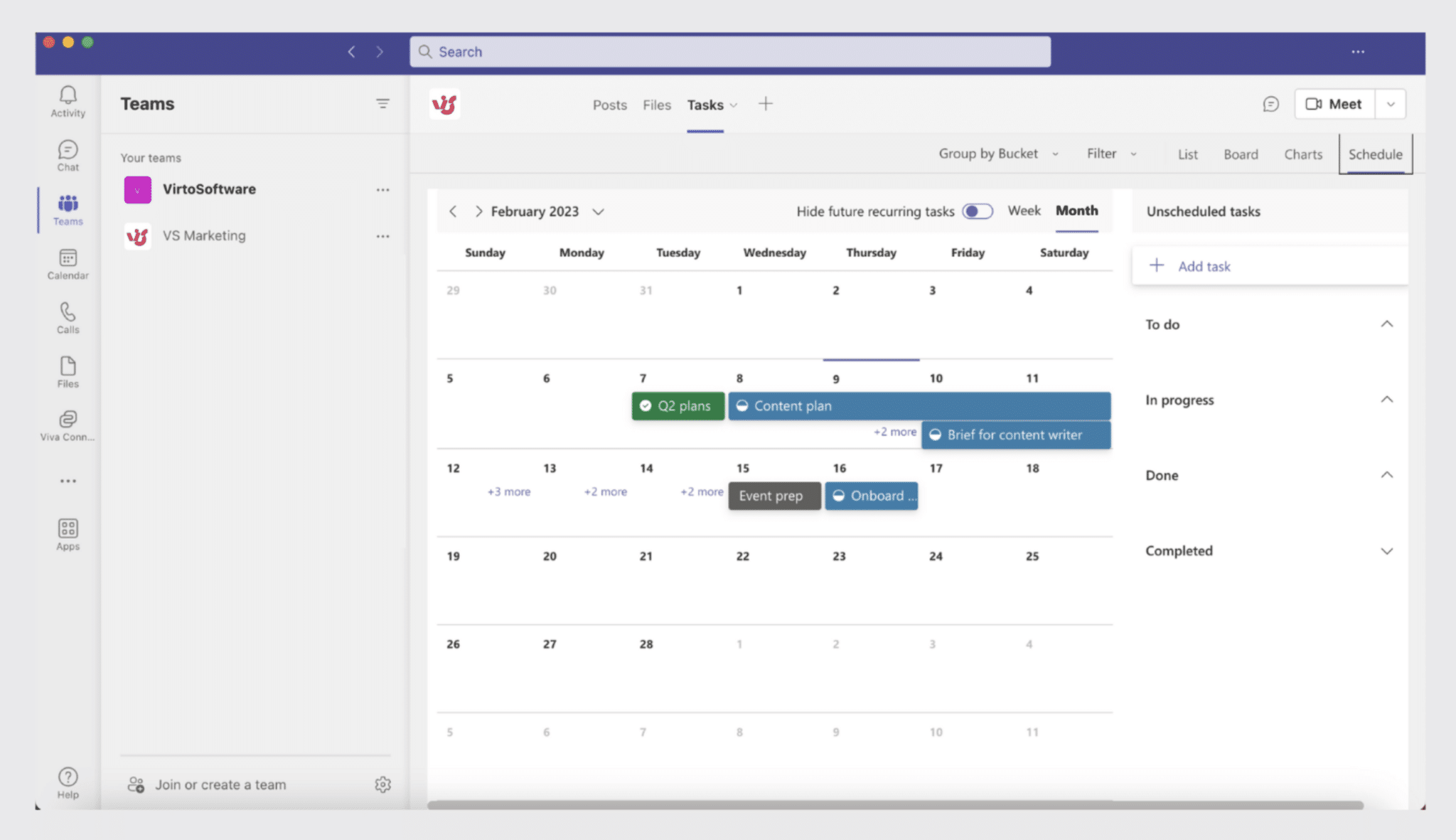 How to Show Microsoft Planner Tasks in Microsoft Teams in Calendar View