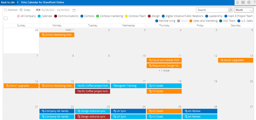 How to Share Tasks from MS Planner with Virto Calendar and MS Teams ...