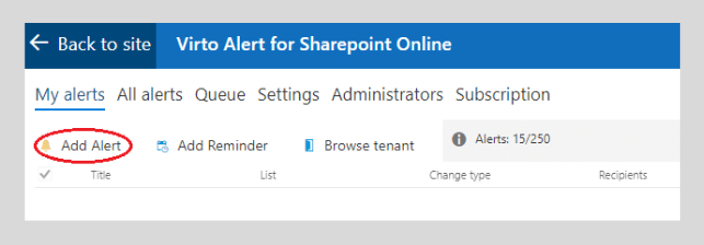 How to Connect Alerts from SharePoint to Teams?