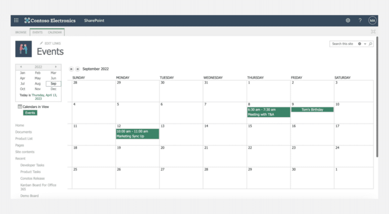 Top 5 Shared Calendars for SharePoint Online in 2023