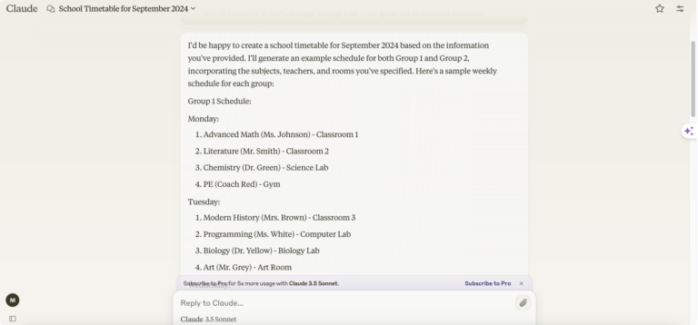 AI Tools for School Schedules and Timetables: Prompts & Guide