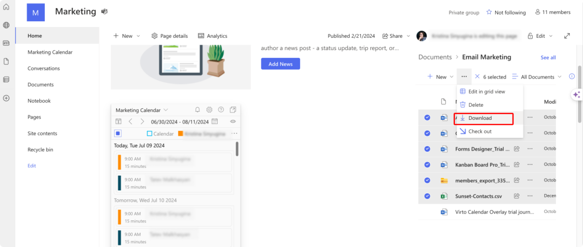 Handling Multiple Files in SharePoint: Upload and Download