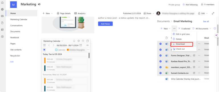Handling Multiple Files in SharePoint: Upload and Download