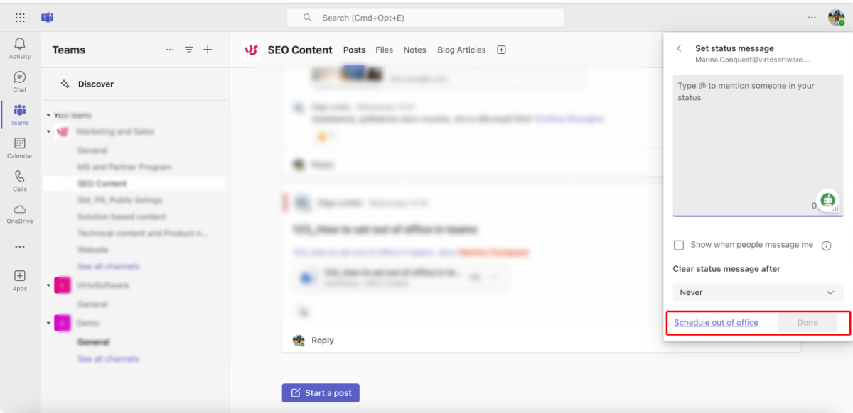 How to Set Out of Office in Teams: A Complete Guide