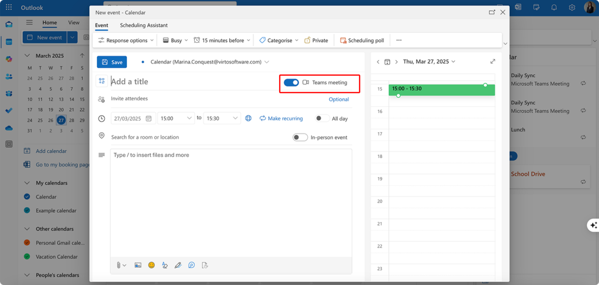 How to Schedule a Teams Meeting in Outlook: A Quick Guide