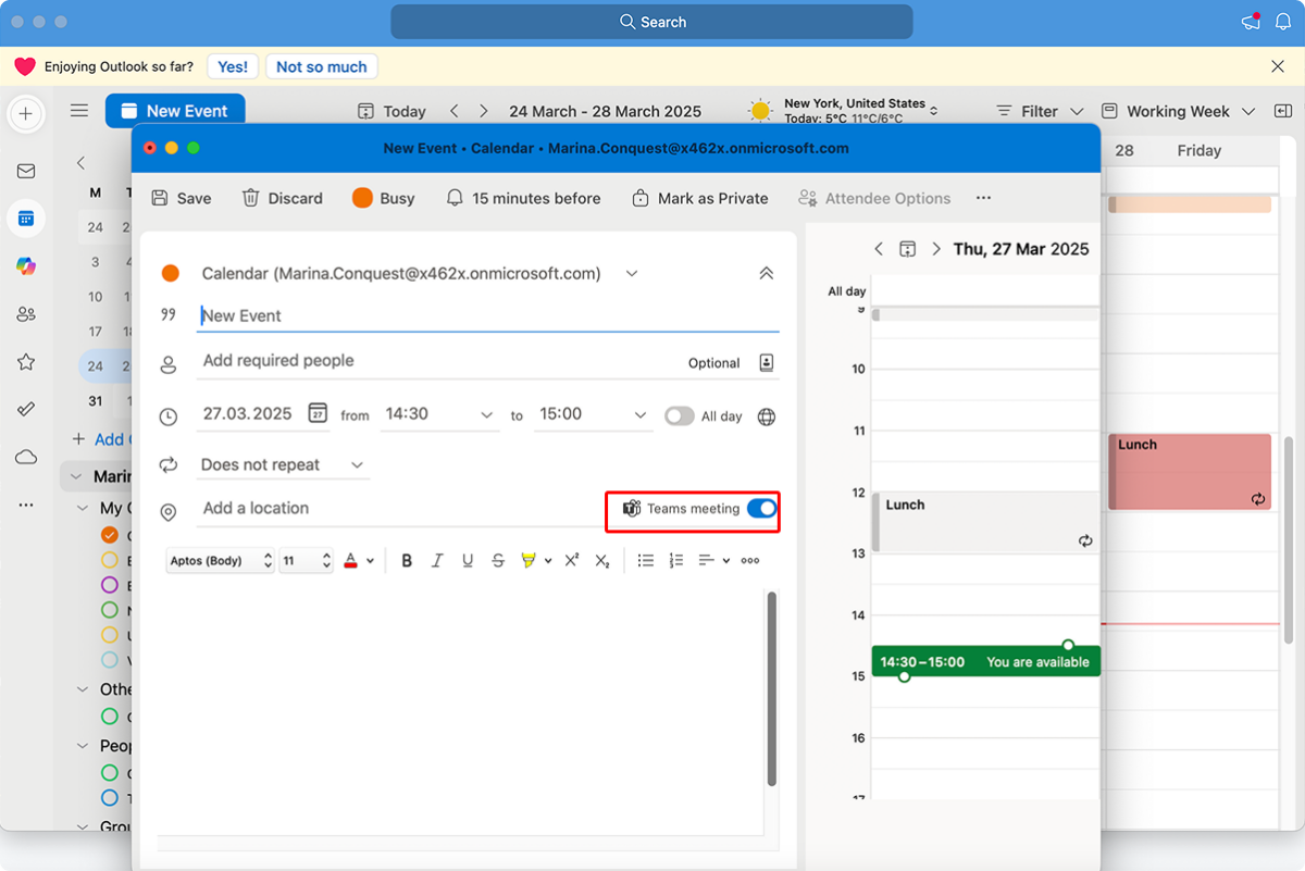 How to Schedule a Teams Meeting in Outlook: A Quick Guide